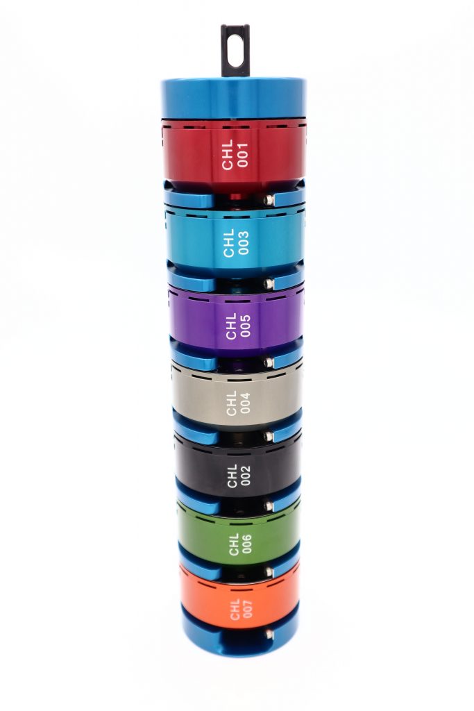 One-Piece Shelved Puck Shipping Cane – Crystal Positioning Systems