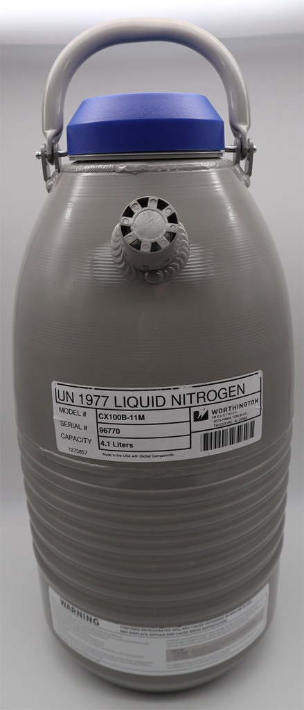 Taylor Wharton CX100 Dry Shipper, with Canister – Crystal Positioning ...